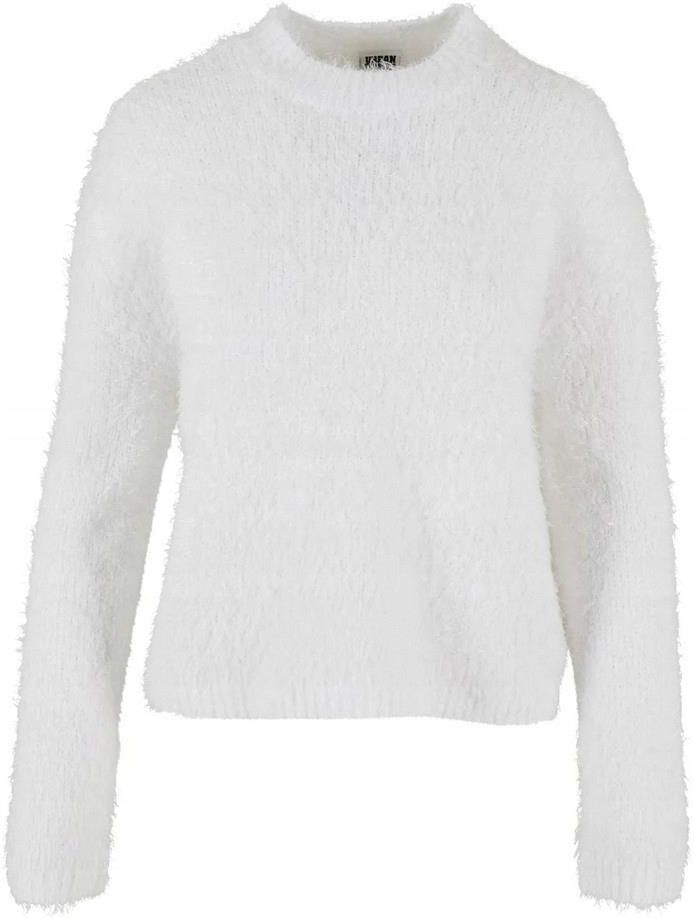 Urban Classics Damski sweter ze sztucznymi piórami - Ceny i opinie ...