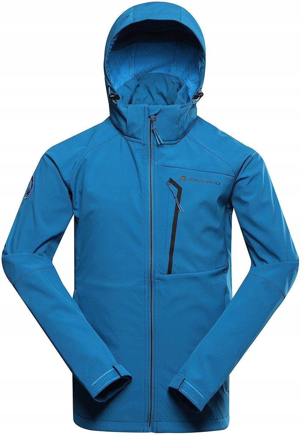 Alpine Pro Kurtka trekkingowa męska softshell 8000 Hoor niebieski r.XXL ...