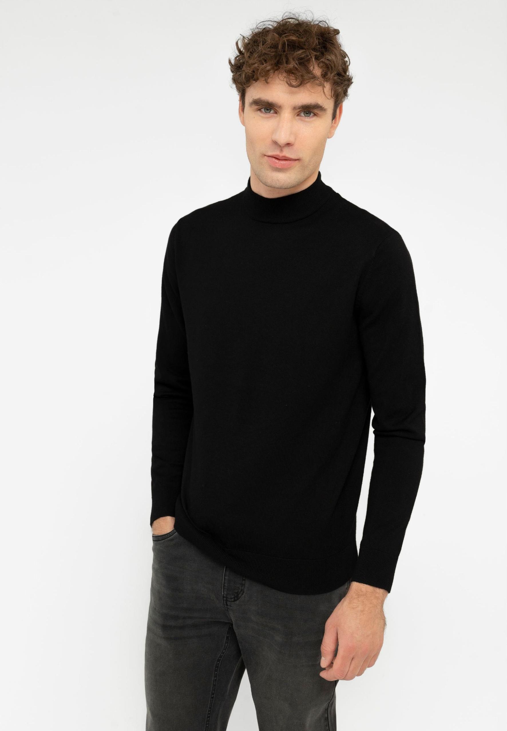 Męski Sweter Półgolf Czarny Volcano S-baz L - Ceny i opinie - Ceneo.pl