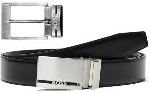 HUGO BOSS skórzany męski pasek zestaw GIFT BOX - Ceny i opinie - Ceneo.pl