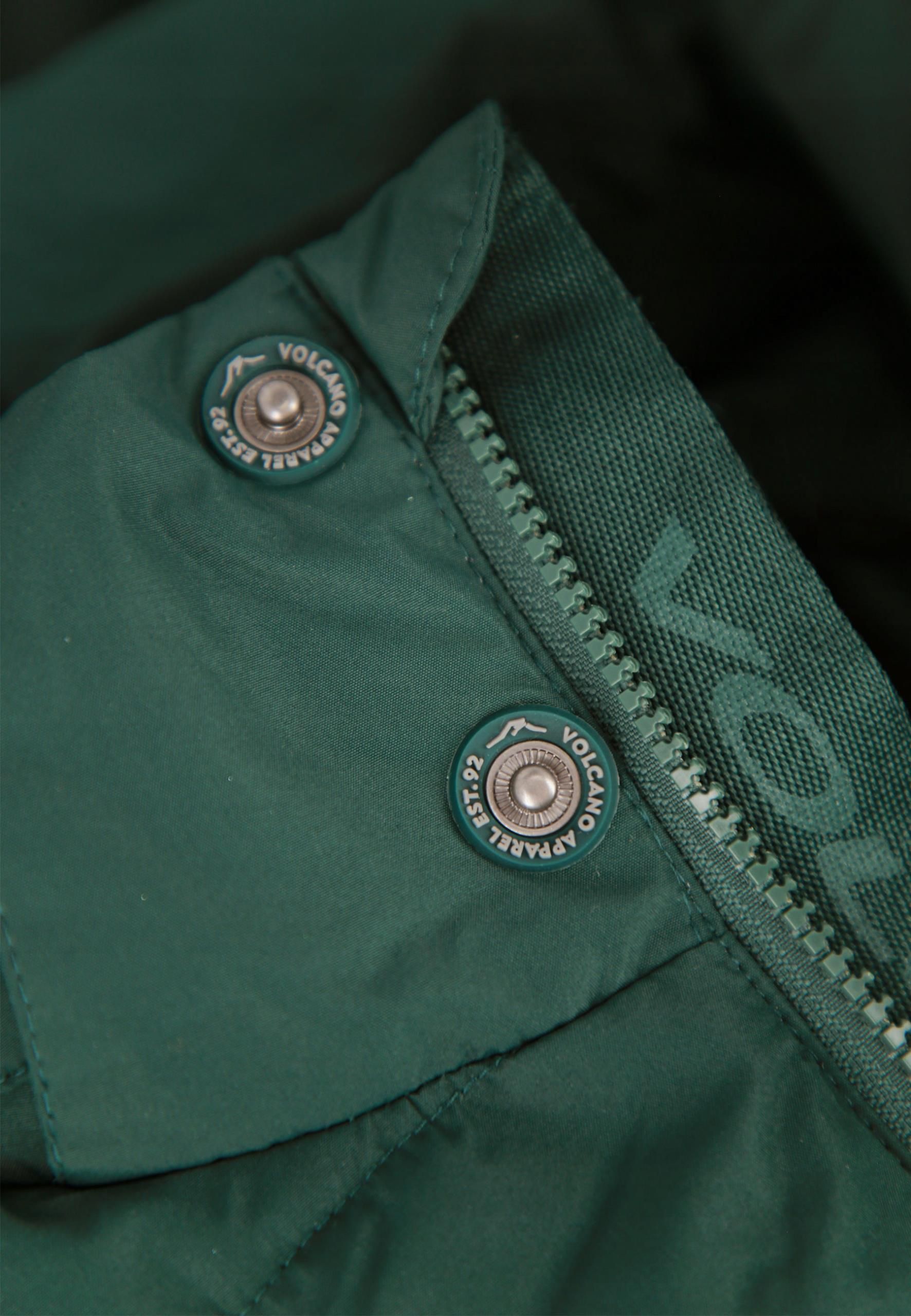 Męska Kurtka Zimowa Z Kapturem Zielona Brvolcano J-mask XXL - Ceny i ...