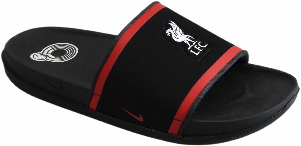 Męskie klapki kąpielowe czarne Nike Liverpool FC Slide - FZ3189-001 ...