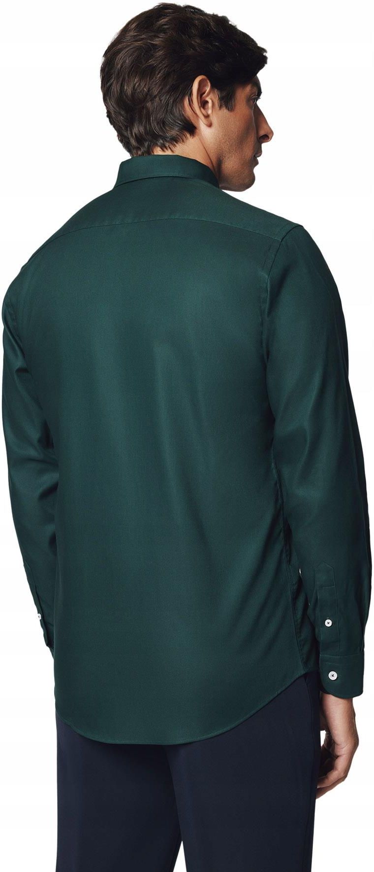 Koszula Męska Zielona Slim Lancerto Ebba S - Ceny i opinie - Ceneo.pl