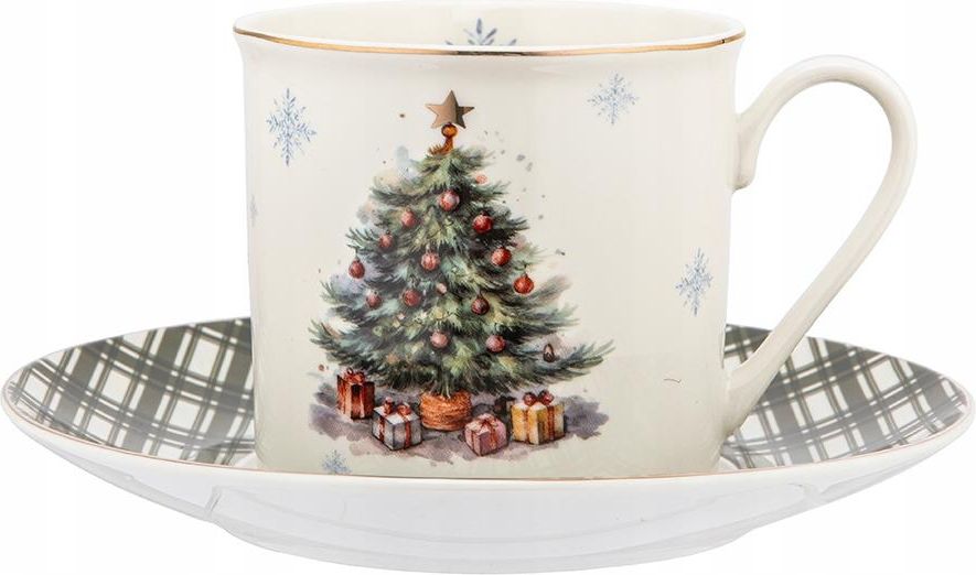 Altom Design Świąteczna Filiżanka Ze Spodkiem 260Ml Choinka - Opinie i ...