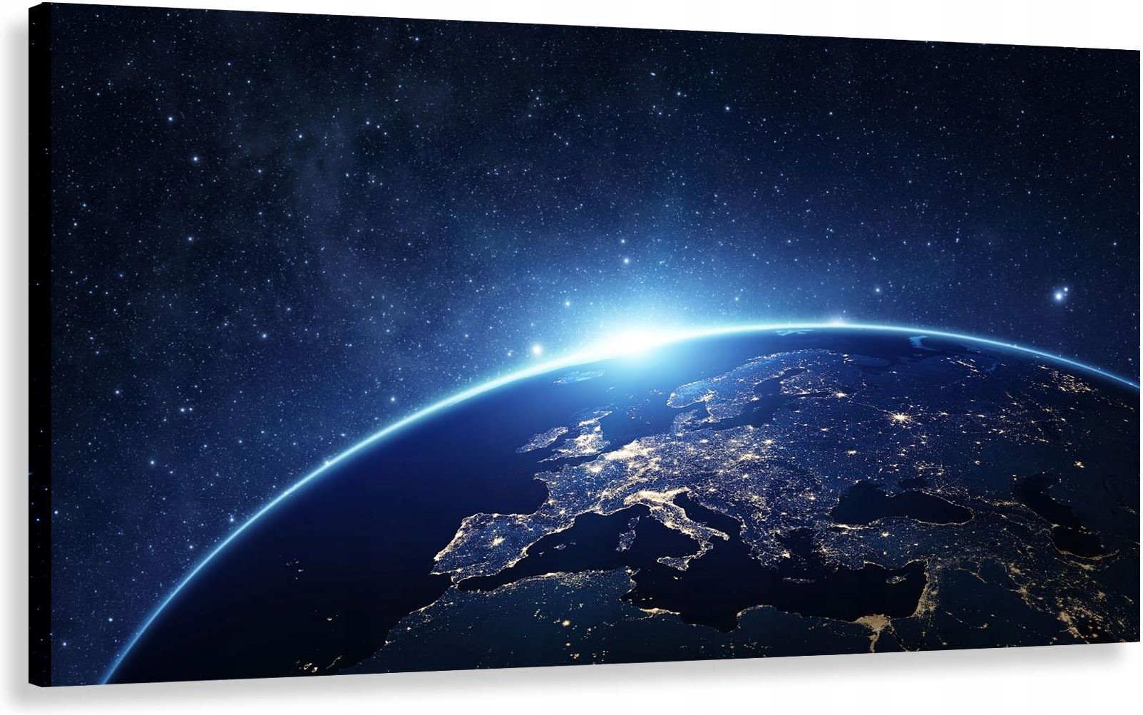 Decorator Obraz Do Salonu Kosmos Ziemia Europa 150X70 - Opinie i atrakcyjne ceny na Ceneo.pl