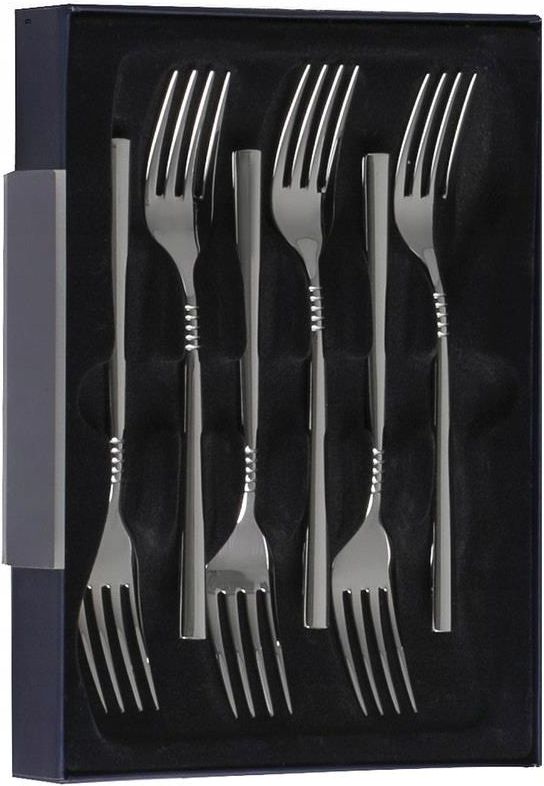 Gerpol Sztućce Apollo Widelczyki Deserowe Do Ciasta Tortu Owoców Dla 6 ...