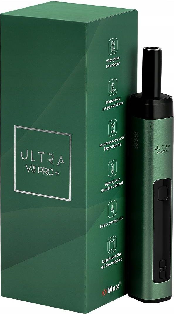 Xmax V3 Pro Plus Ultra Waporyzator (Limited Edition) Zielony - Ceny i ...
