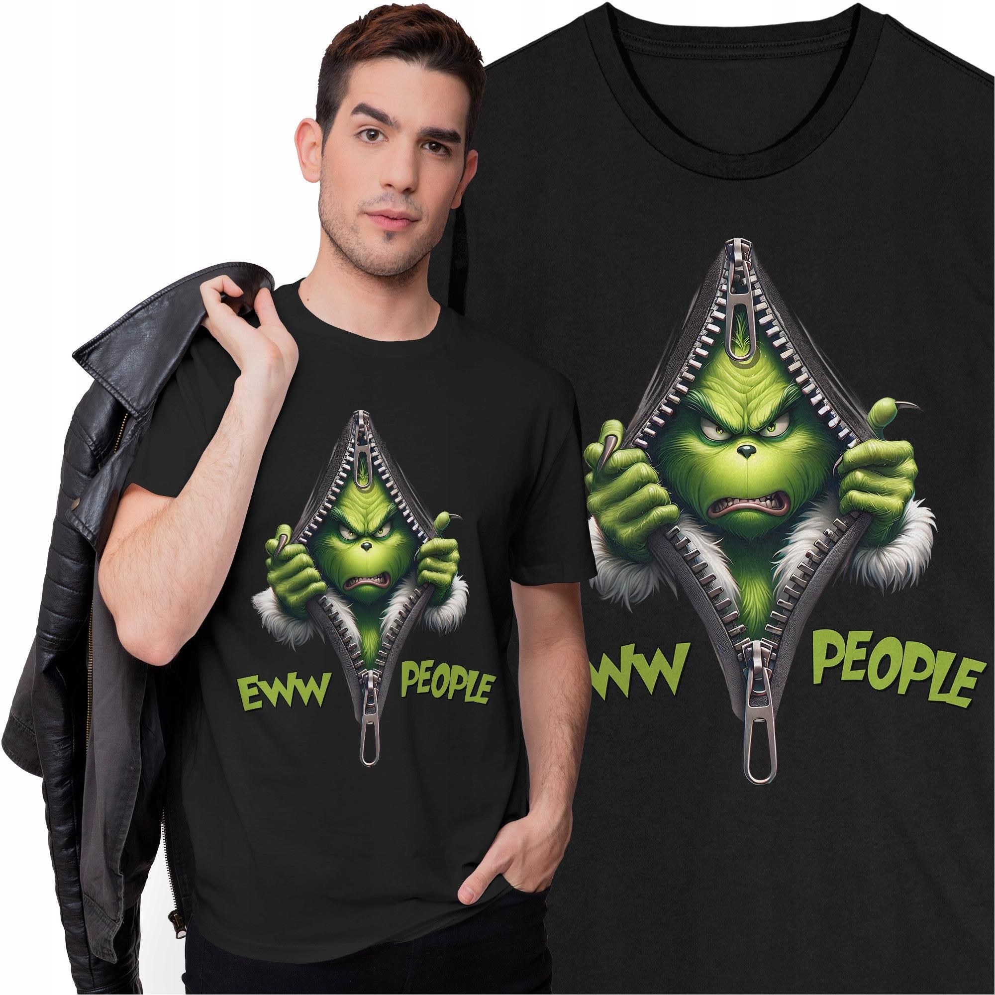 Świąteczna Koszulka na Święta Kostium Grinch Eww People - Ceny i opinie ...
