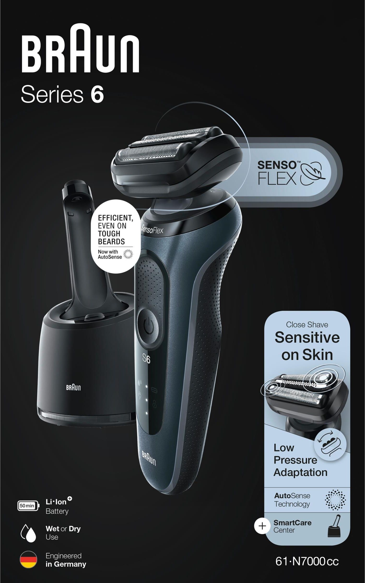 Golarka Braun Series 6 61-N7000CC - Opinie i ceny na Ceneo.pl