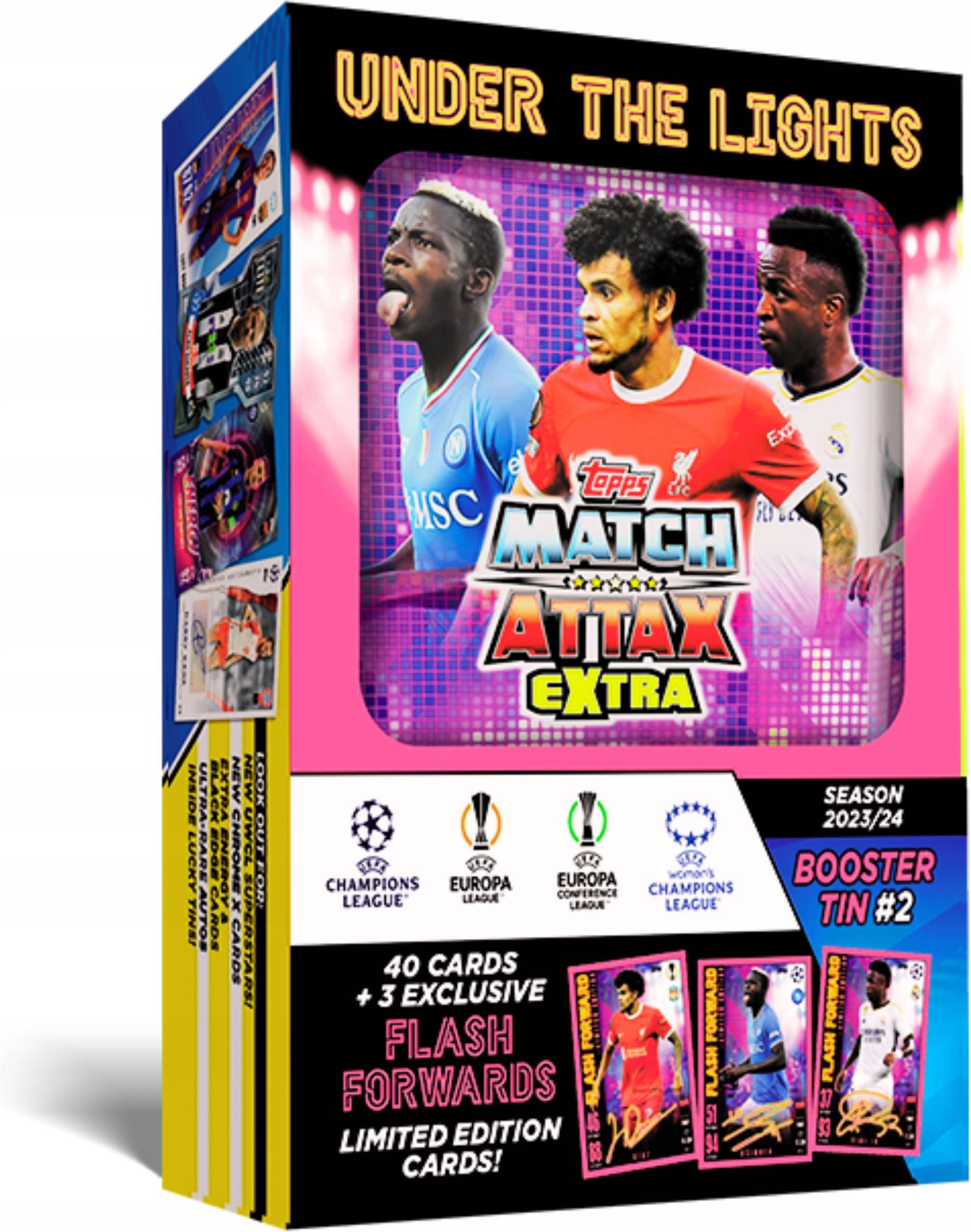 Puszka Mini Match Attax Extra 2024 Topps Flash Forwards Karty ...
