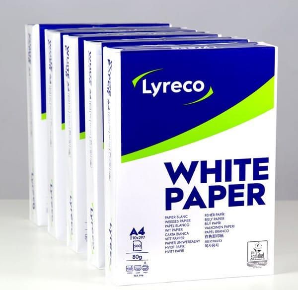 Papier Kserograficzny Lyreco, A4, 80 G/M2, Biały, 500 Arkusza - Ceny i ...