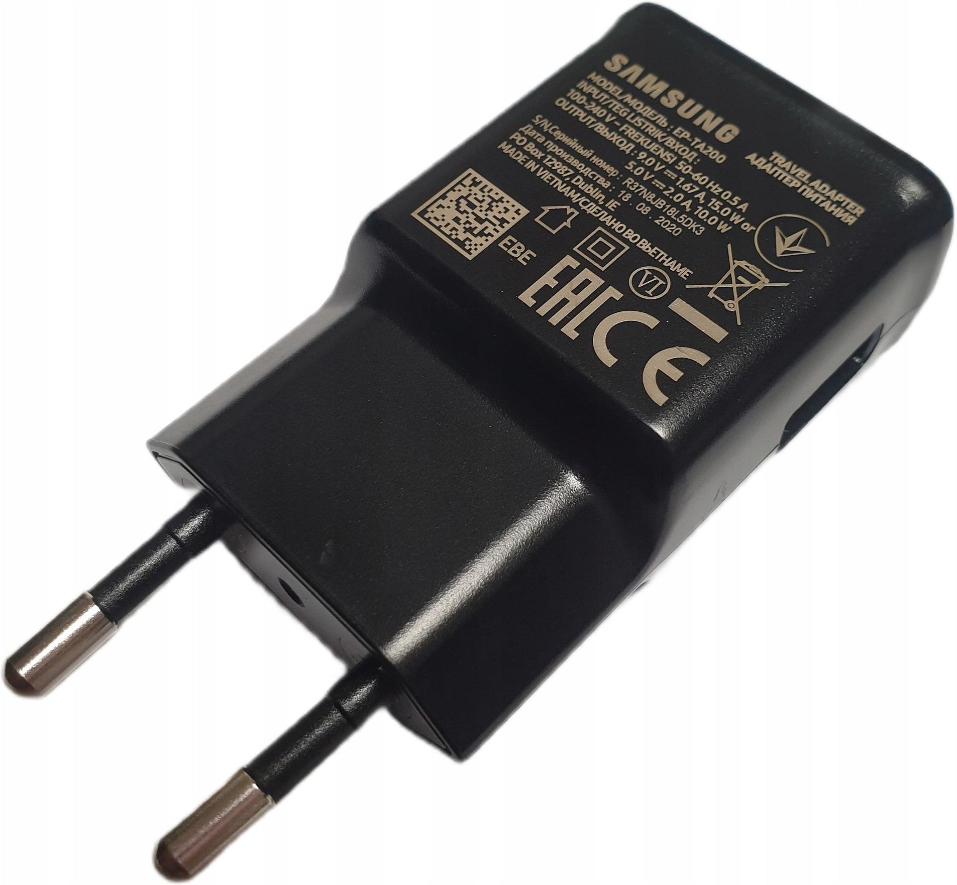 Ładowarka do telefonu Samsung Ep Ta200Ebe Szybkie Ładowanie 10 15W ...
