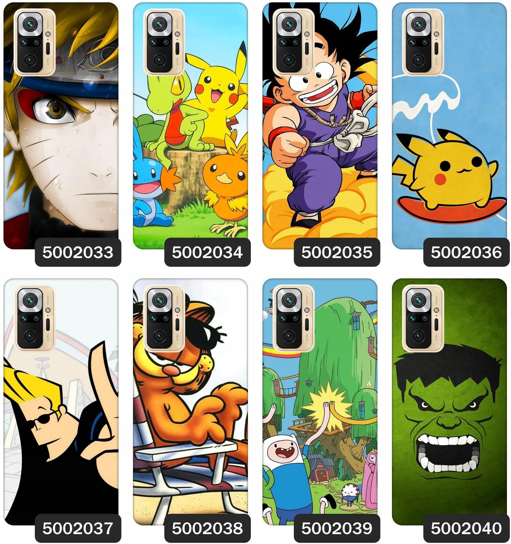 Etui Do Xiaomi Redmi Note 10 Pro Max Naruto Anime Manga - Etui na ...