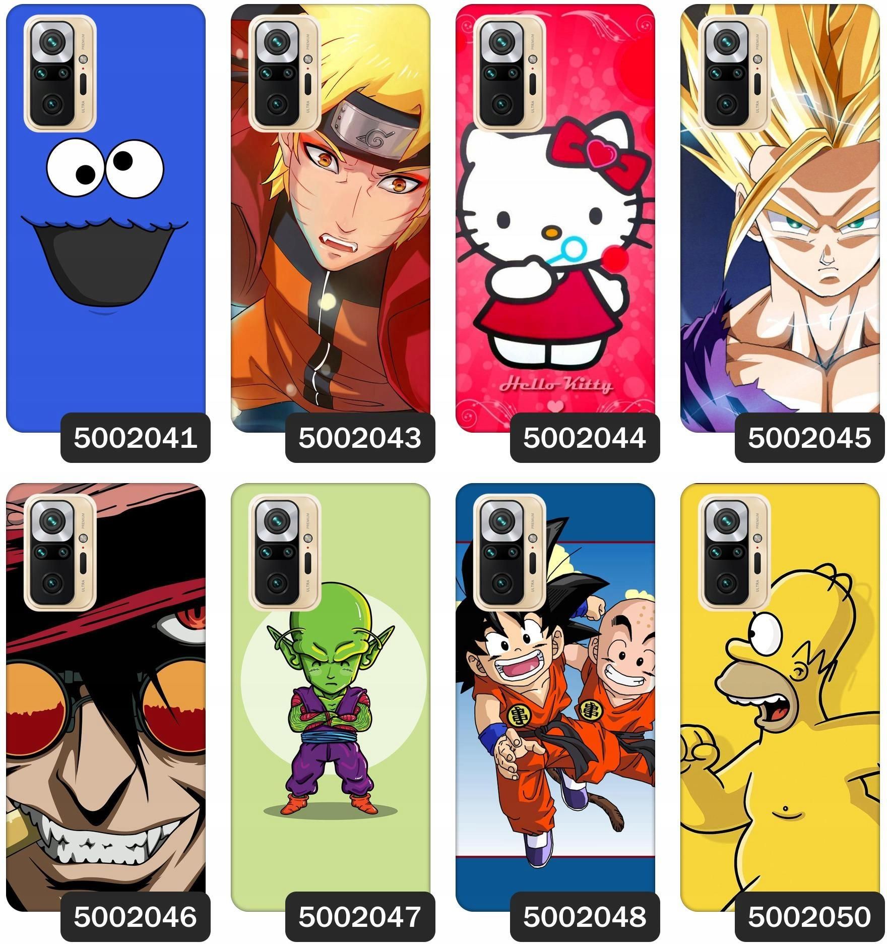 Etui Do Xiaomi Redmi Note 10 Pro Max Naruto Anime Manga - Etui na ...
