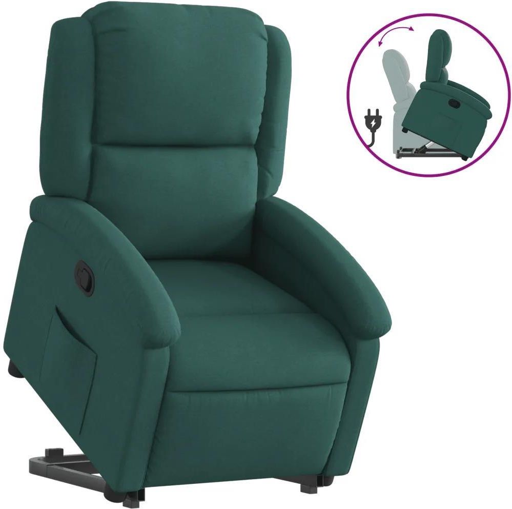 Zakito Home Fotel Senior Lift Dark Green 71x86,5x99,5cm (ZH3204170 ...