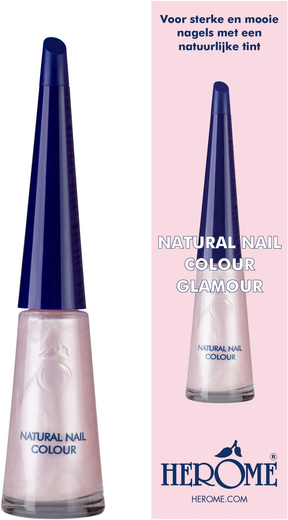 Herome Natural Nail Colour Glamour naturalny lakier do paznokci ...