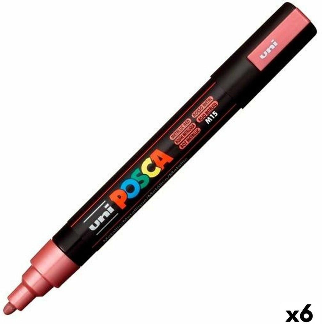 Posca Marker Pc-5M Red (6 Units) (S8422635) - Ceny i opinie - Ceneo.pl