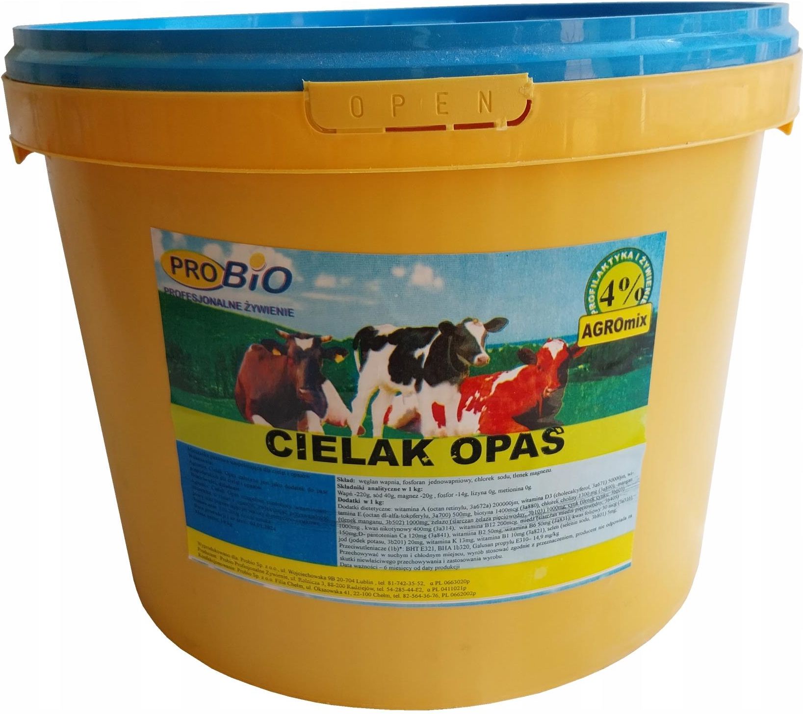 Probio Cielak Opas 10Kg Agromix Mieszanka Witaminy Minerały - ceny i ...