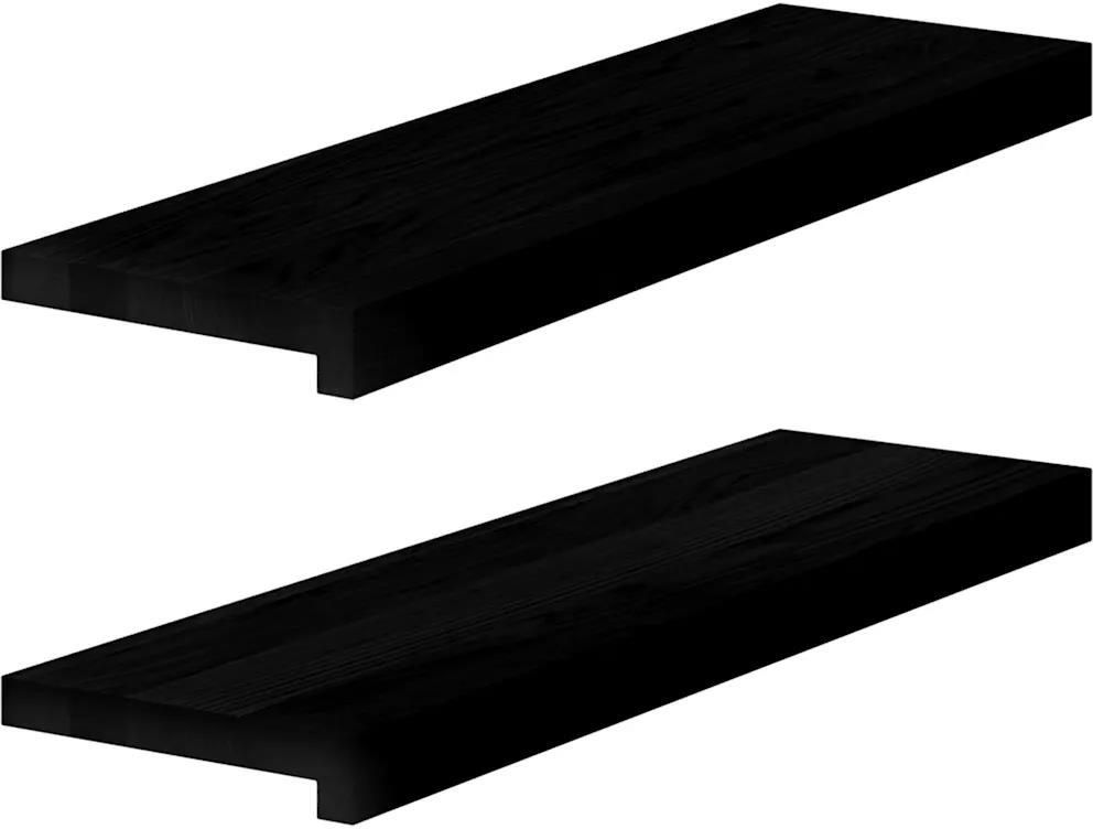 Parapet Zakito Parapet Okno Drewno Dębowe Lite Ciemny Brąz 70x20x2Cm ...