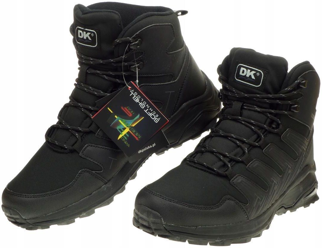 Dk Buty Trekkingowe Forest High Wysokie Aqua Softshell Taktyczne Black ...