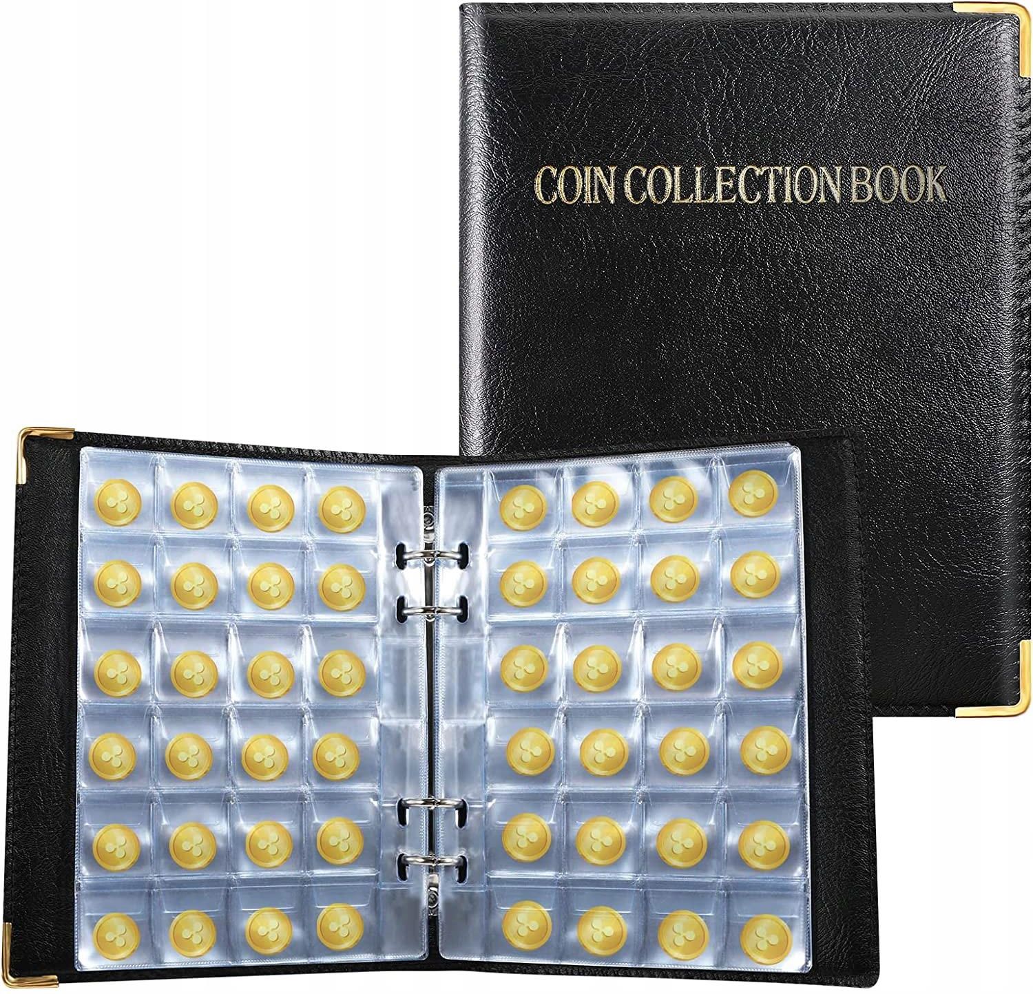 Książka Z Kolekcją Monet Album Klaser Na 504 Monety 22 Stron ...