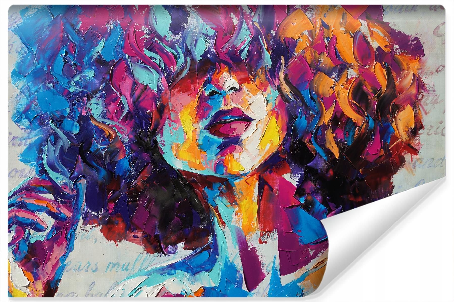 Prineo Fototapeta Abstrakcyjny Portret Malunek 3D 300x210 - Opinie i ...