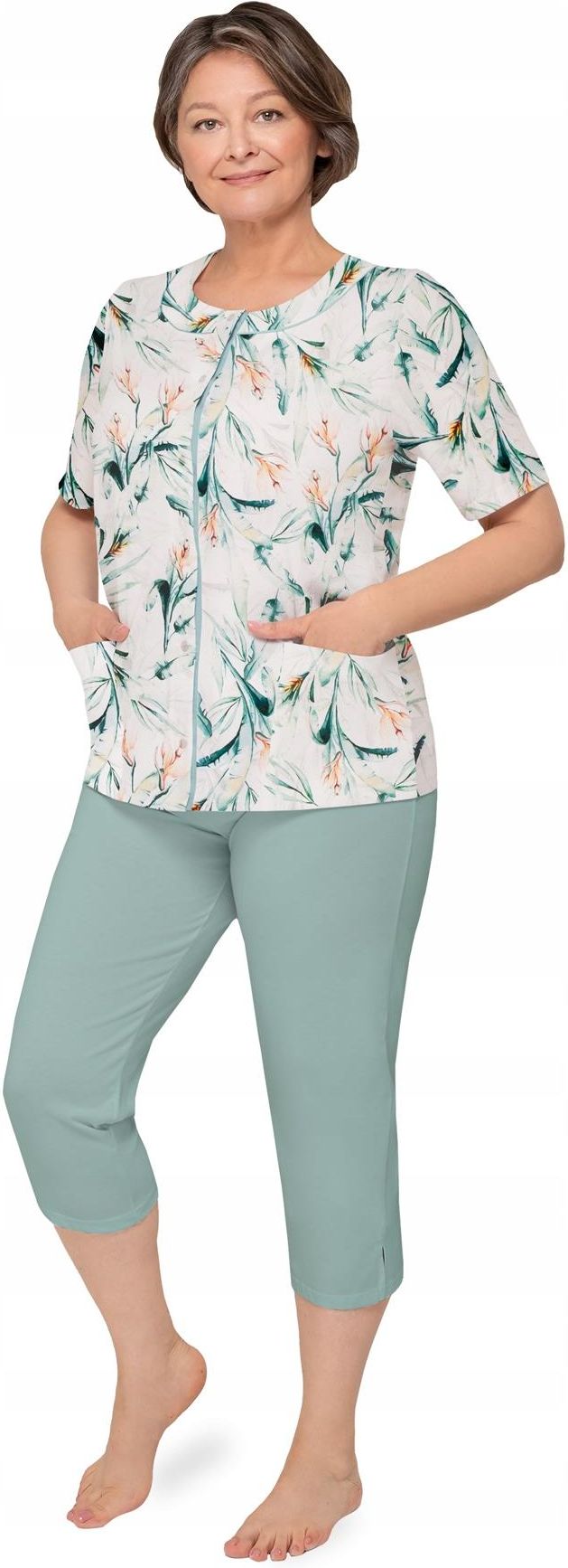 Piżama damska rozpinana dla Babci Maria I New - Ceny i opinie - Ceneo.pl