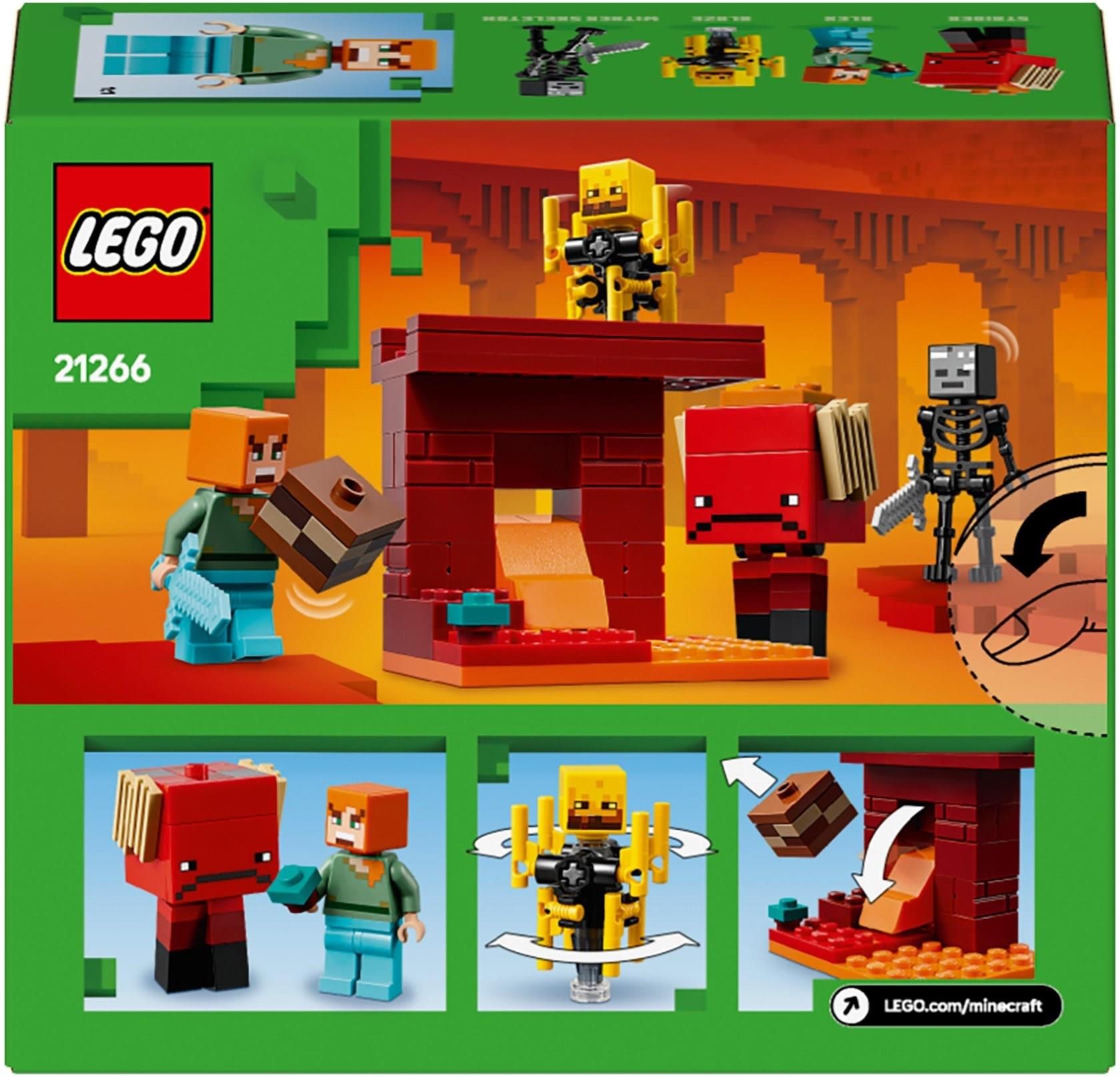 LEGO Minecraft 21266 Bitwa na moście Netheru - Ceny i opinie - Ceneo.pl