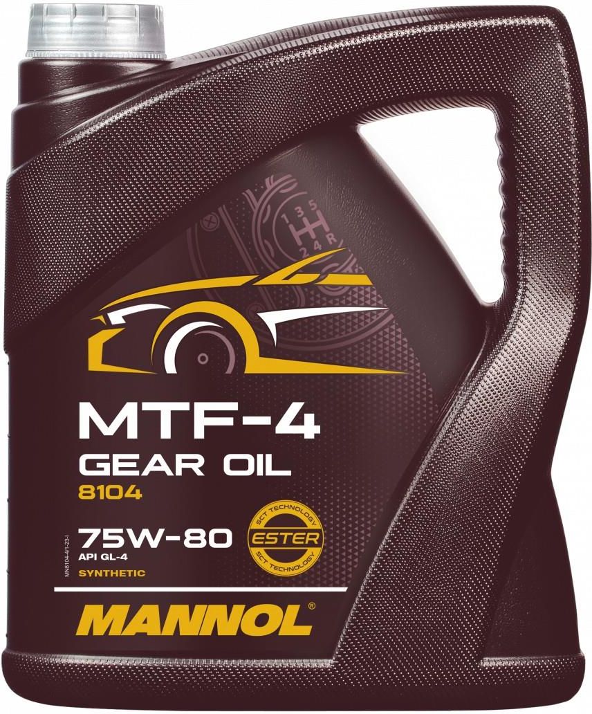 Sct Germany Mannol Mtf-4 Getriebeoel 75W-80 Gl-4 8104 4L Do Skrzyni ...