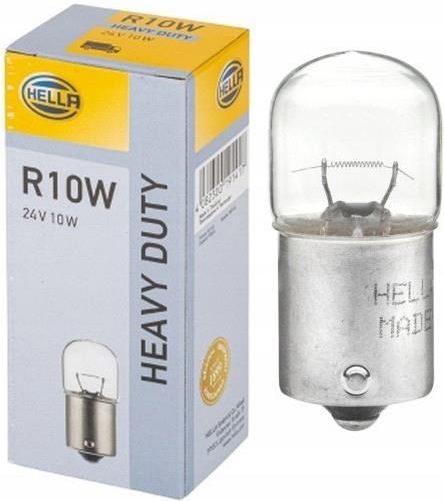 Hella Żarówki Tablicy R10W 24V 10W E1 Ba15S 10Szt. - opinie i ceny na ...
