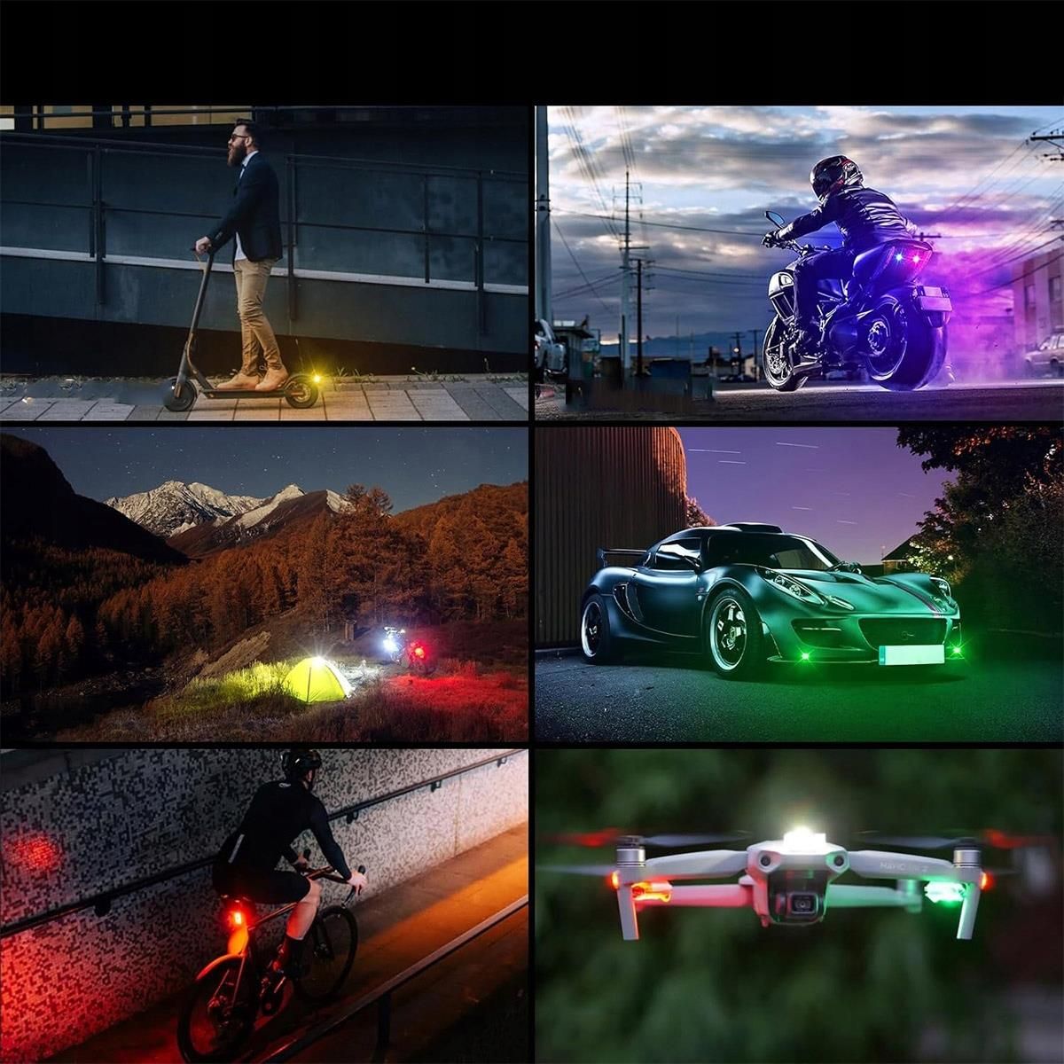 Auto Gamma 4X Lampka Bezprzewodowa Lampa Rgb Led Z Pilot - Opinie i ...