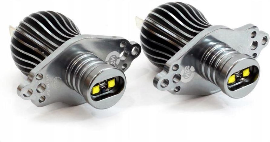 Lampa przednia Amio Żarówki Ringi Led Marker Bmw E90 E91 Diody 20W ...