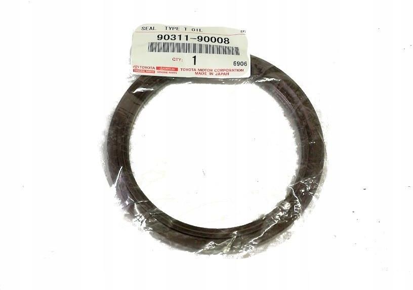 Blok silnika Toyota Uszczelniacz Wału Korbowego Tył 90311-90008 ...