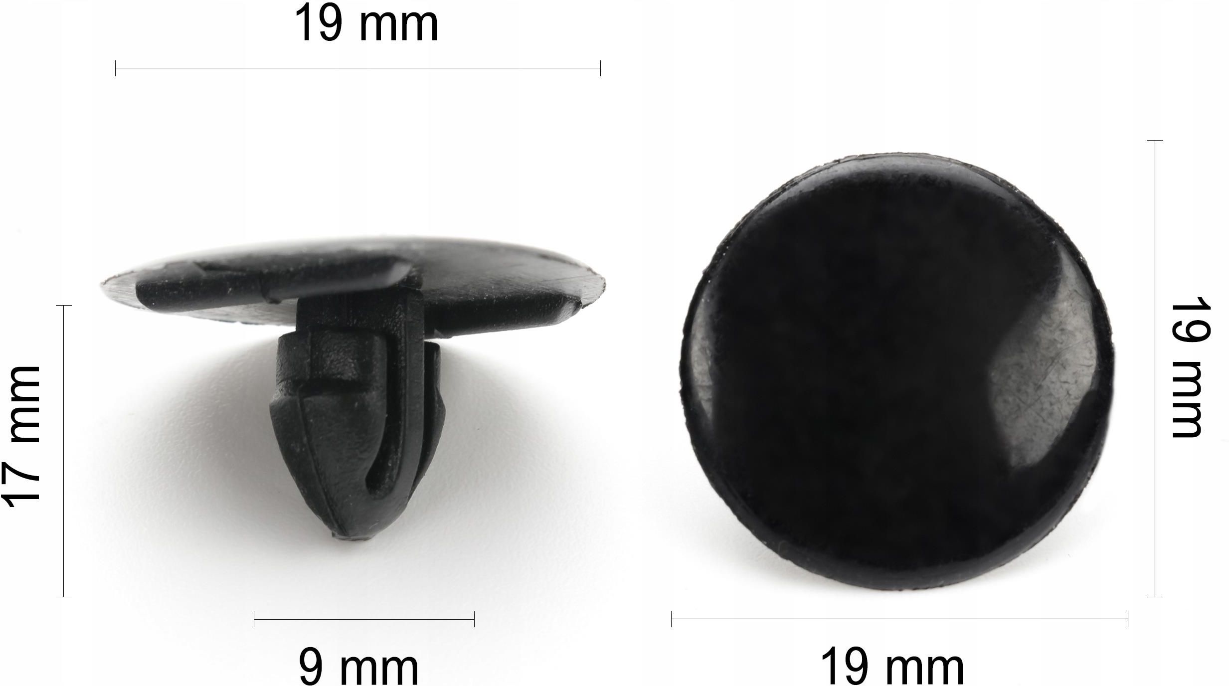 Autodor 10X Spinki Wygłuszenia Maski Toyota Corolla Rav4 9046709050 ...