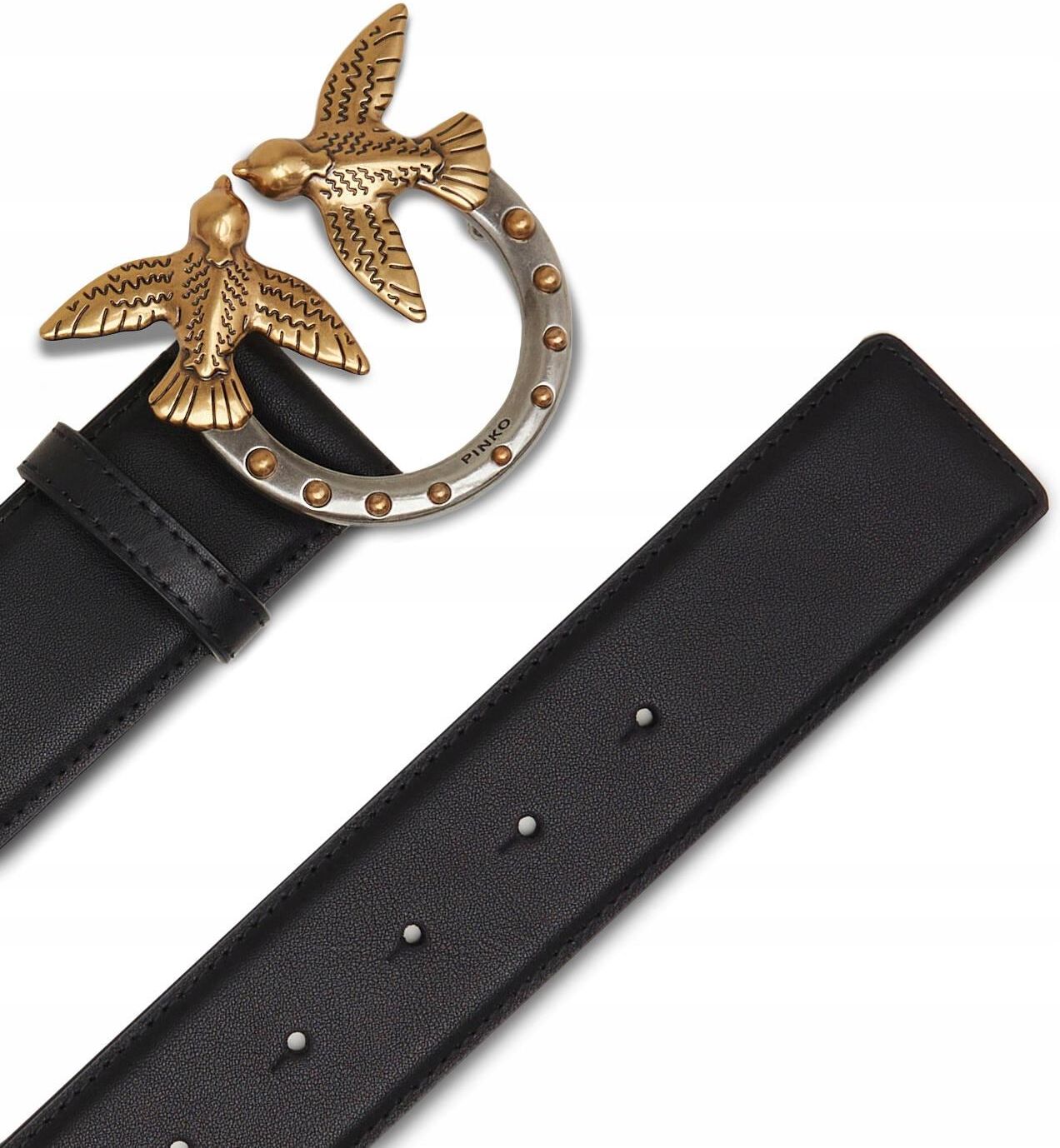 Pasek Damski Love Berry H4 Belt 100120 A114 VITELLO SETA JEWEL DOTS, S ...
