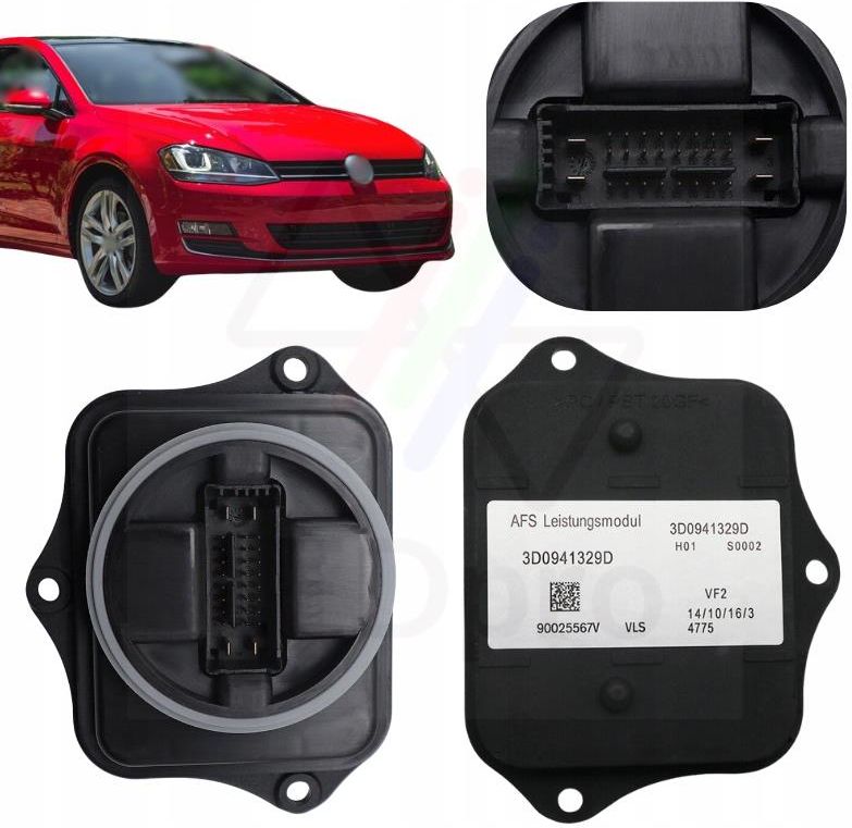 Przetwornica oświetlenia Ledpro Moduł Sterownik Skrętu Afs Audi Q5 Vw ...
