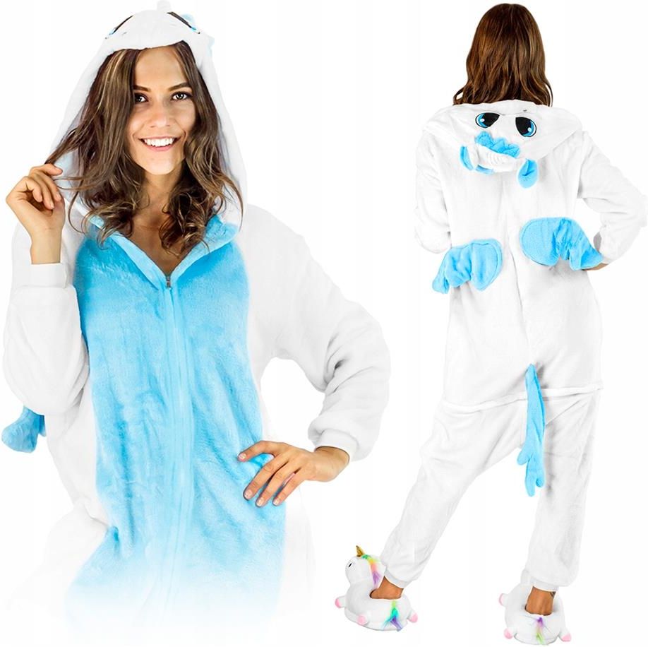 Piżama Damska Męska Kostium Onesie Kigurumi Jednorożec Unicorn ...