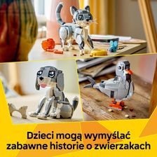 LEGO Creator 3 w 1 31163 Psotny kot - Ceny i opinie - Ceneo.pl