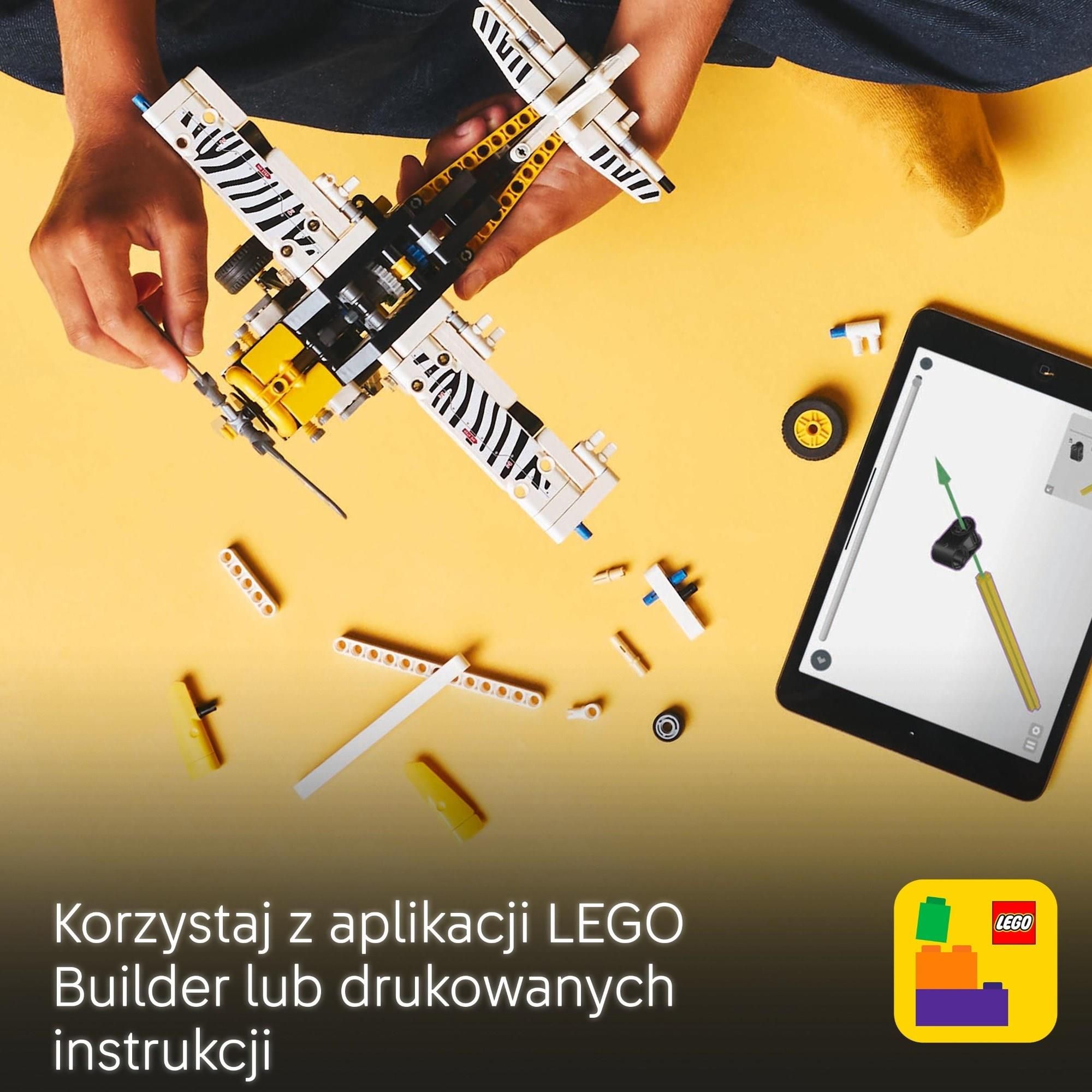 LEGO Technic 42198 Samolot transportowy - Ceny i opinie - Ceneo.pl