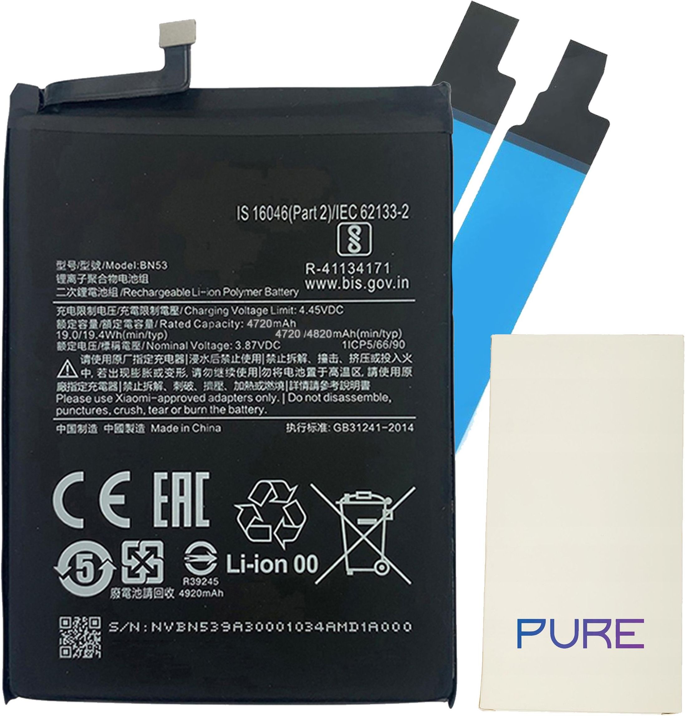 Bateria Pure Do Redmi Note 9 Pro Bn53 - Opinie i ceny na Ceneo.pl
