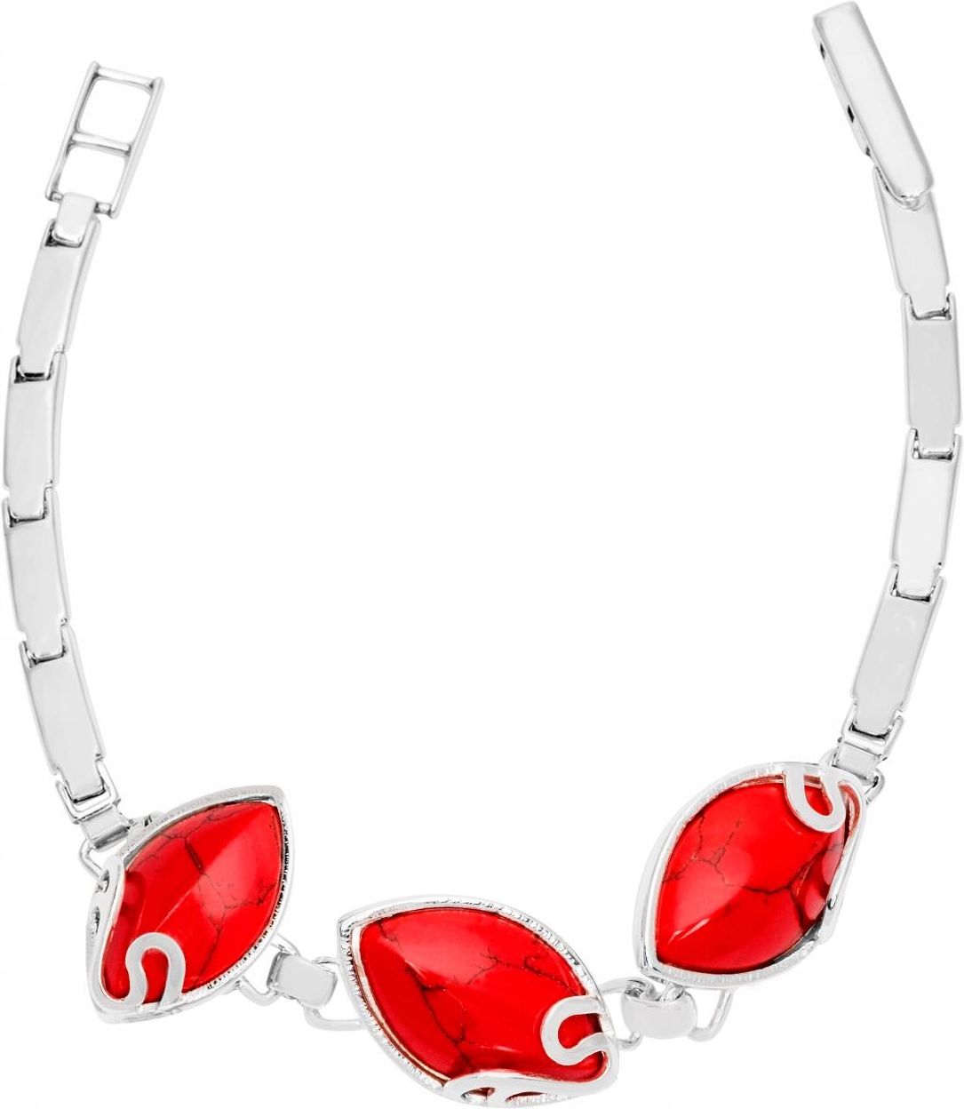 Gurdi Piękna Srebrna Bransoletka Koral - Ceny i opinie - Ceneo.pl