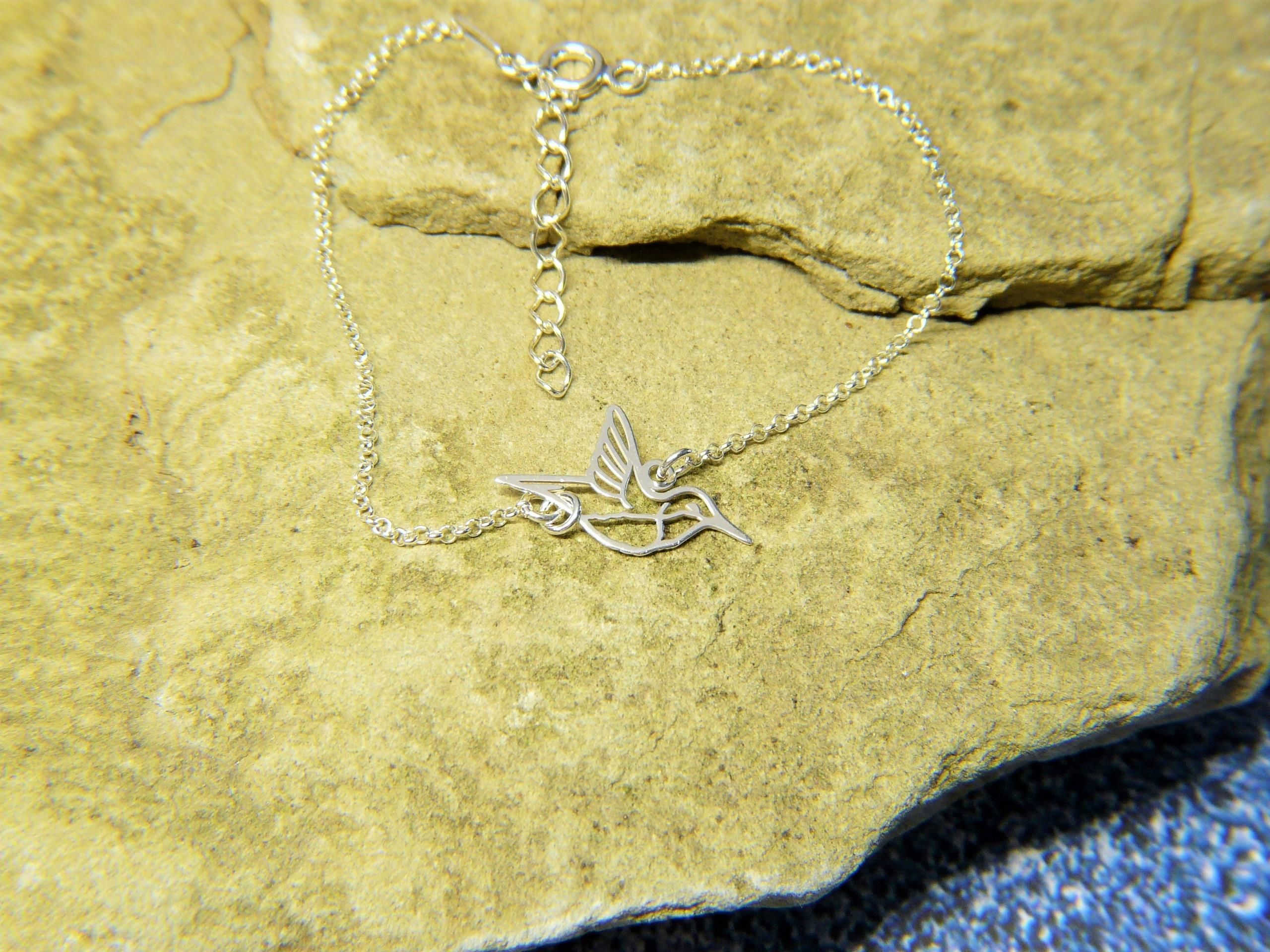 Jogra Art Srebrna Bransoletka Ptak Koliber srebro 925 - Ceny i opinie ...