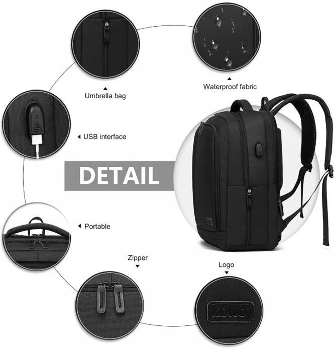 Plecak dla Informatyka do Pracy Męski Czarny Biznesowy na Laptopa Exton - Ceny i opinie - Ceneo.pl