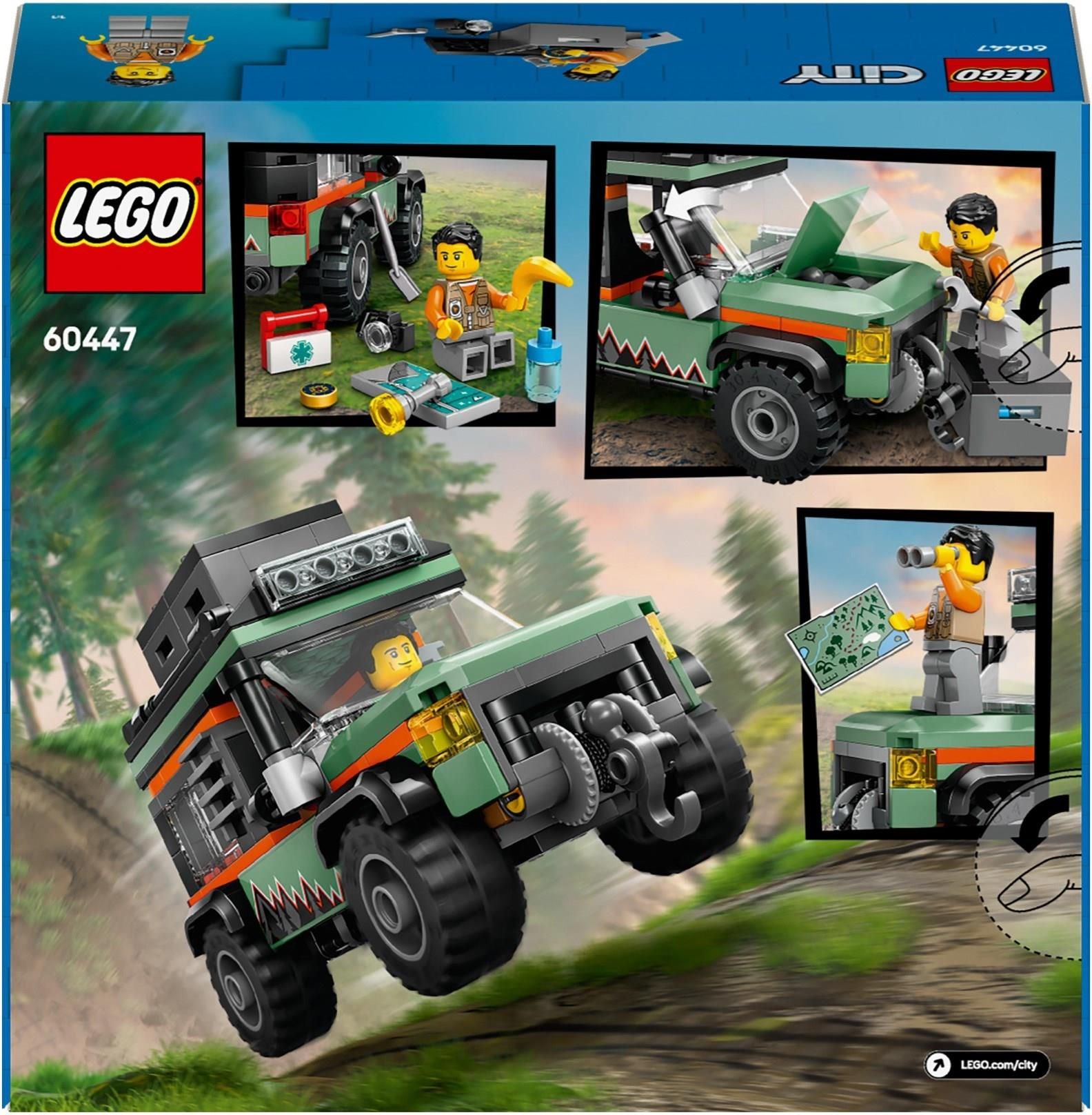 LEGO City 60447 Górska ciężarówka terenowa 4x4 - Ceny i opinie - Ceneo.pl