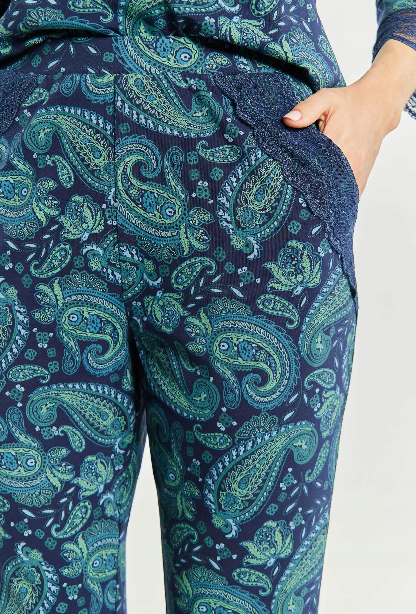 Monnari Spodnie od piżamy z wzorem M - Ceny i opinie - Ceneo.pl