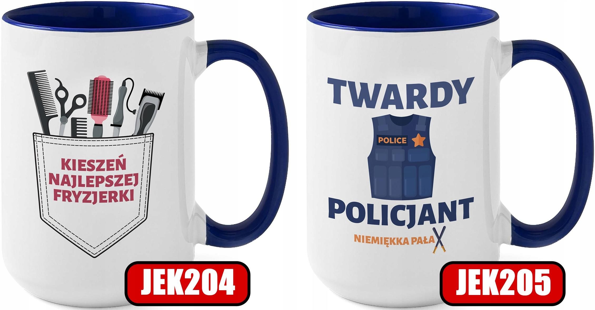 Style Couture Kubek Z Nadrukiem Dla Operatora Koparki Biało Granatowy - Opinie i atrakcyjne ceny ...