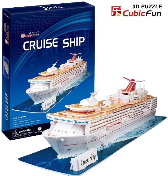 Cubic Fun 01542 Puzzle 3D Cruise Ship T4006 - Ceny i opinie - Ceneo.pl