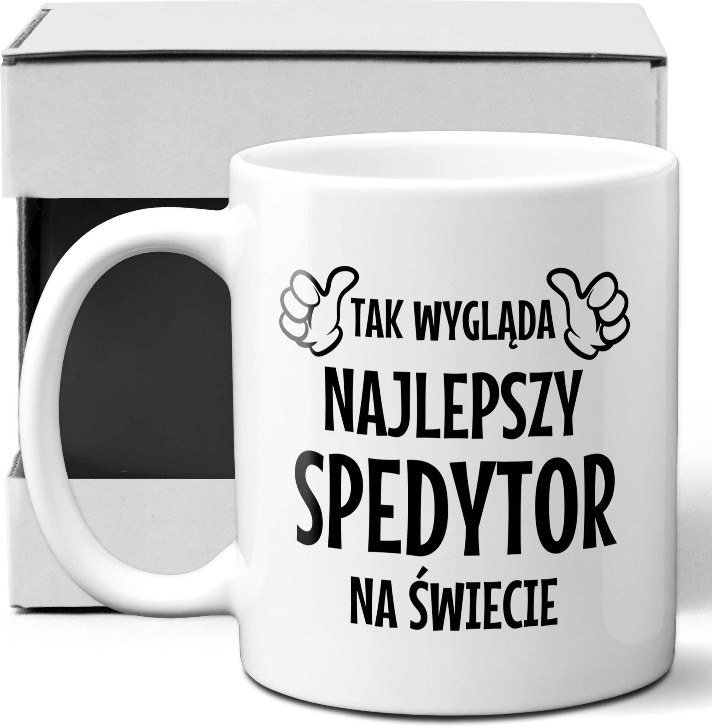 Kubek Najlepszy Spedytor Dla Spedytora (15699) - Opinie i atrakcyjne ...