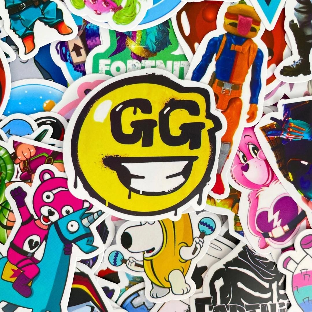 Zestaw Naklejek Sticker Bomb Wlepki Fortnite Gg 50szt. N150 - Opinie i ...