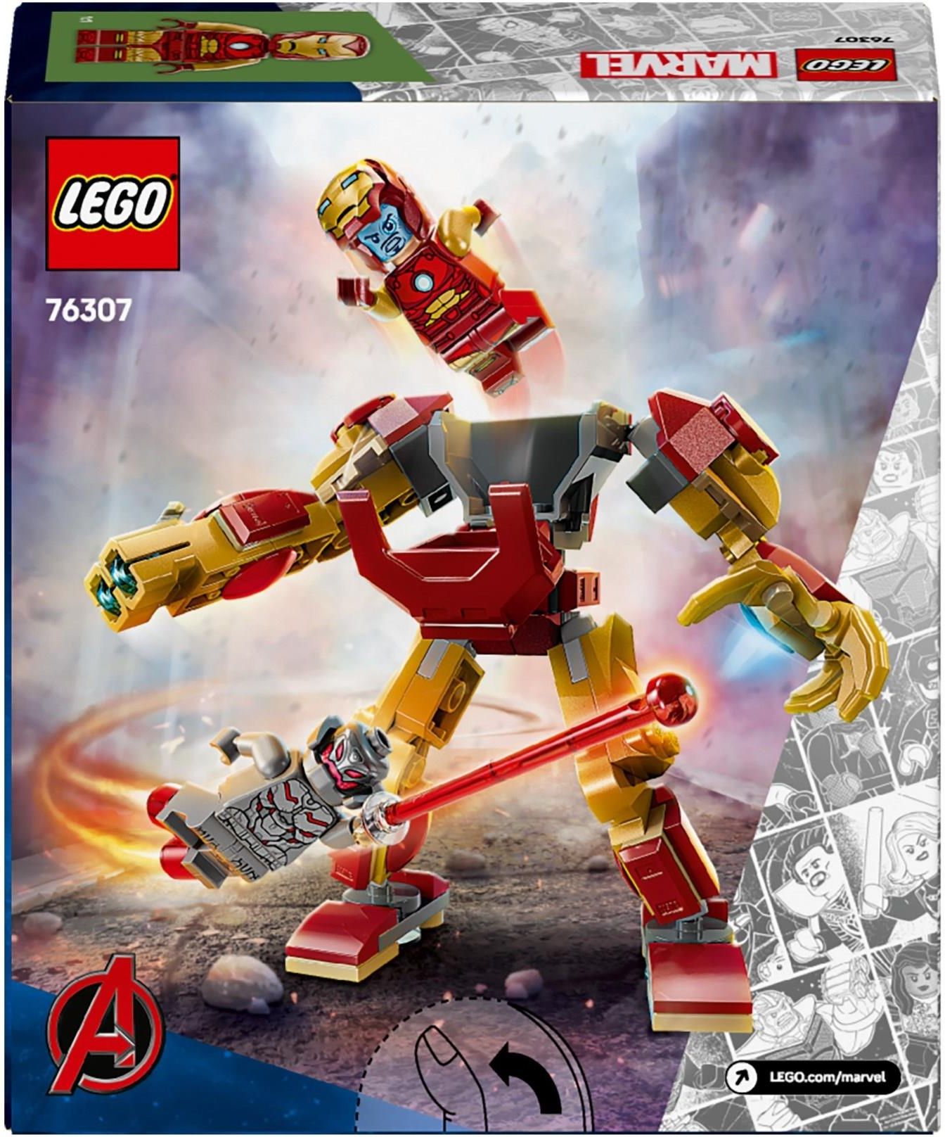 LEGO Marvel 76307 Mech Iron Mana kontra Ultron - Ceny i opinie - Ceneo.pl